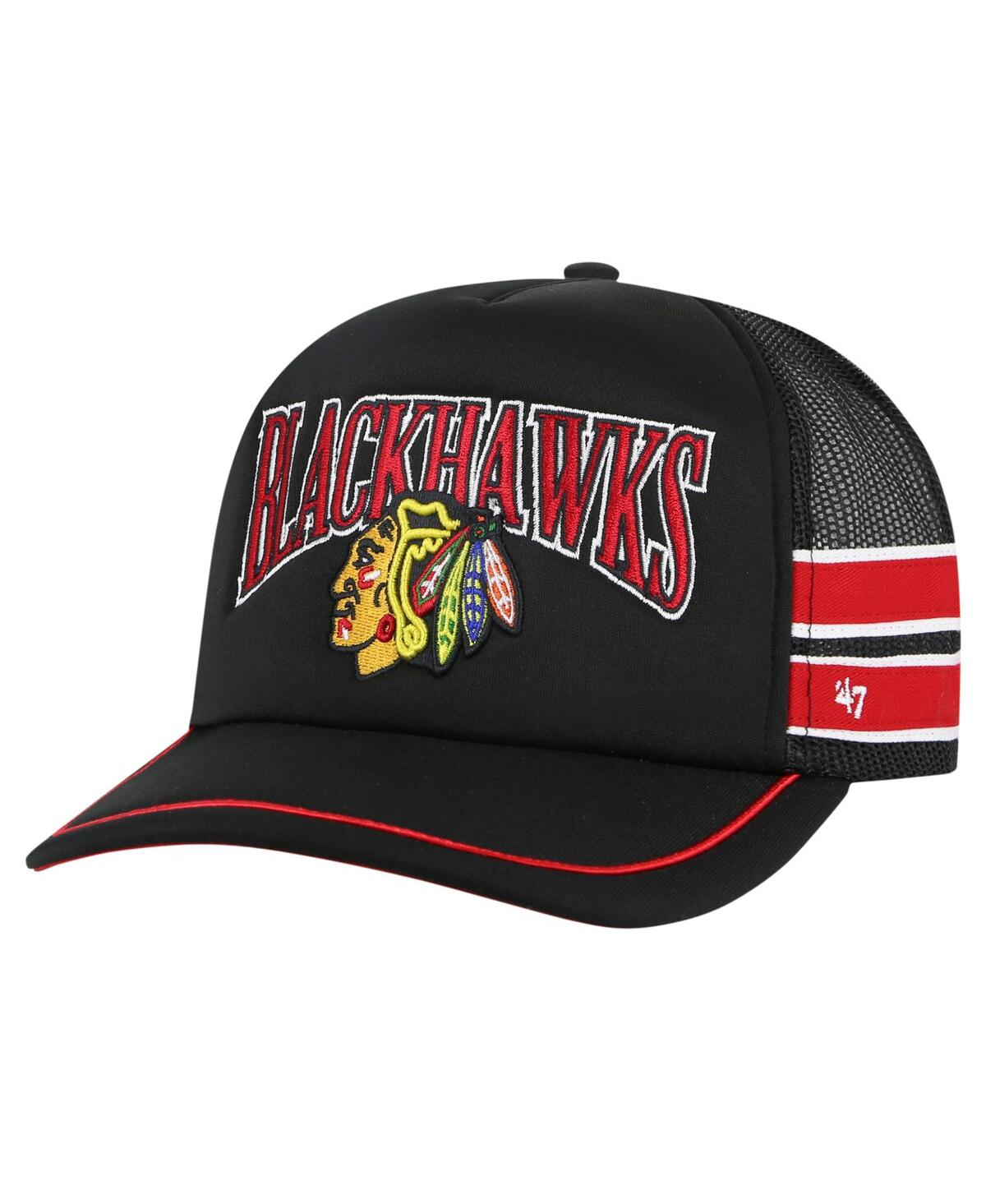 Click here for 47 Brand Mens Black Chicago Blackhawks Sideband St... prices