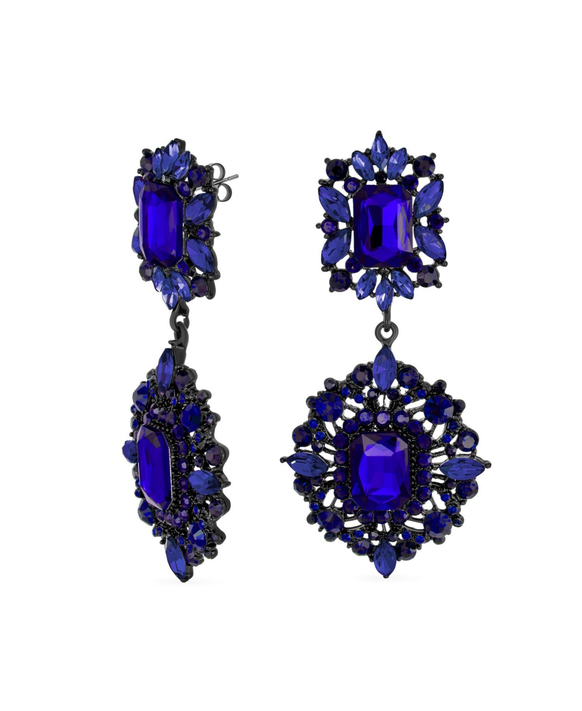 Click here for Bling Jewelry Big Crystal Art Deco Statement Chand... prices