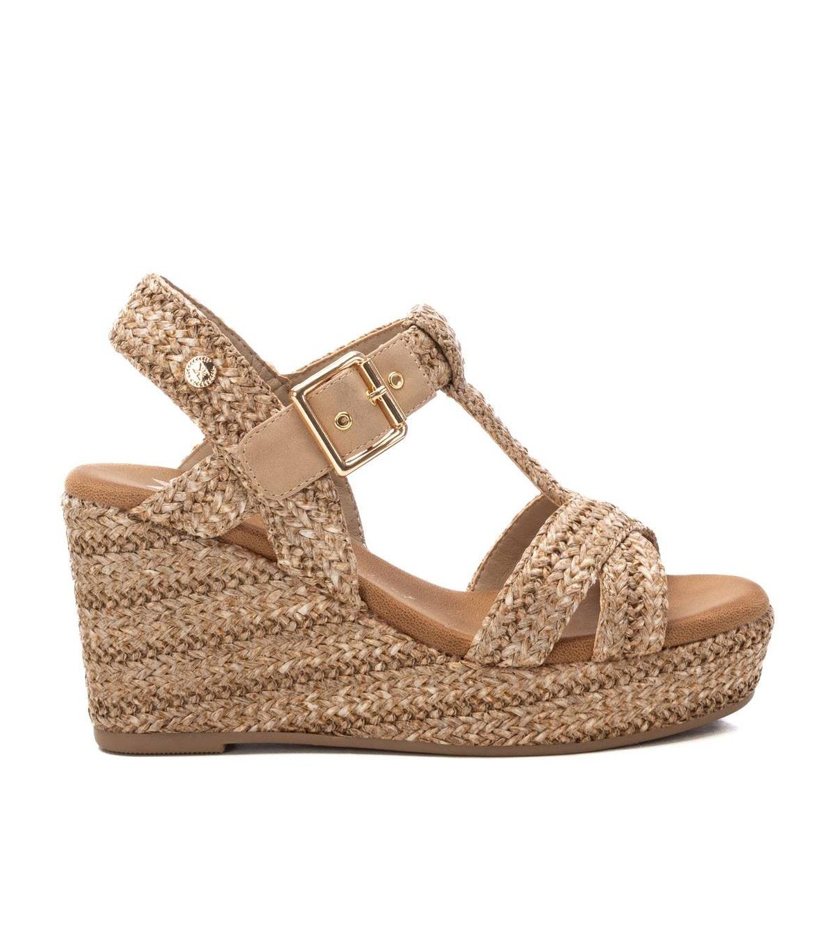 Click here for Xti Womens Espadrille Sandals - Camel prices