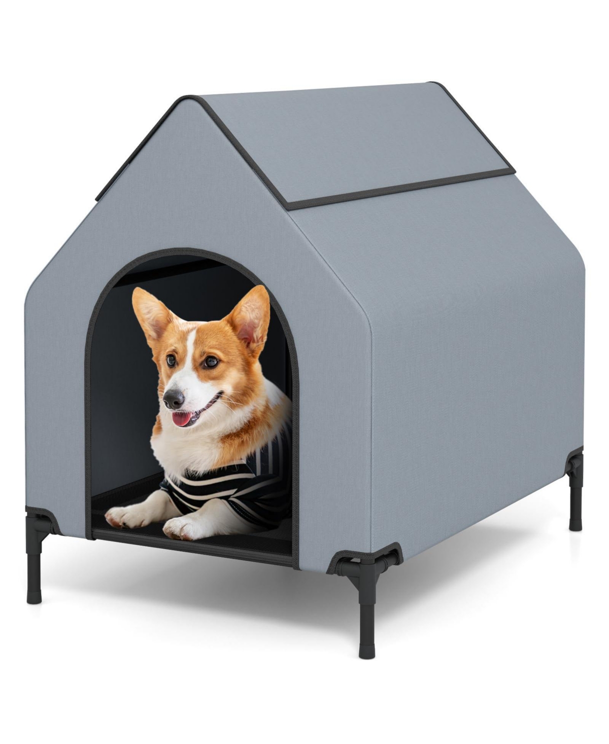 Click here for Small Outdoor Elevated Pet House with Ventilated W... prices