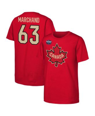 Outerstuff Big Boys and Girls Brad Marchand Red Canada 2025 4 Nations ...