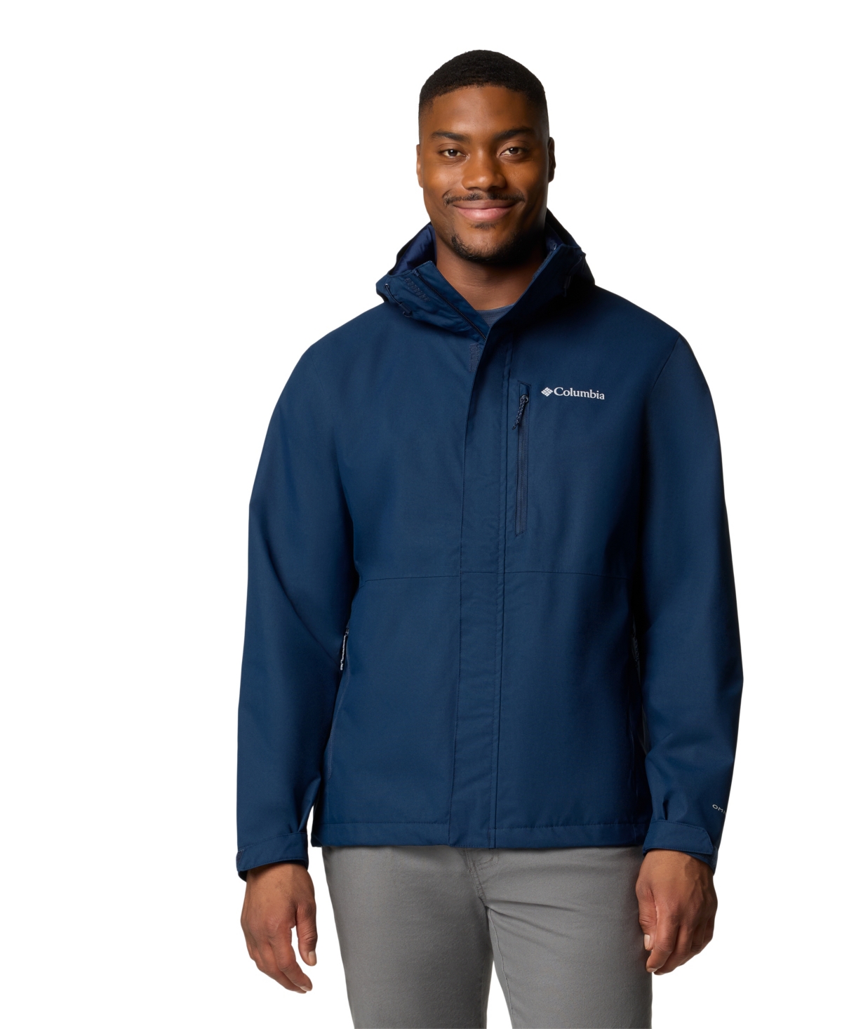 Click here for Columbia Mens Hikebound Ii Jacket - Collegiate Nav... prices