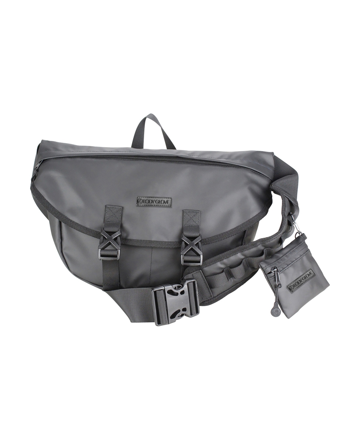 Click here for Longlat Taluca Messenger Bag with Pouch - Black prices