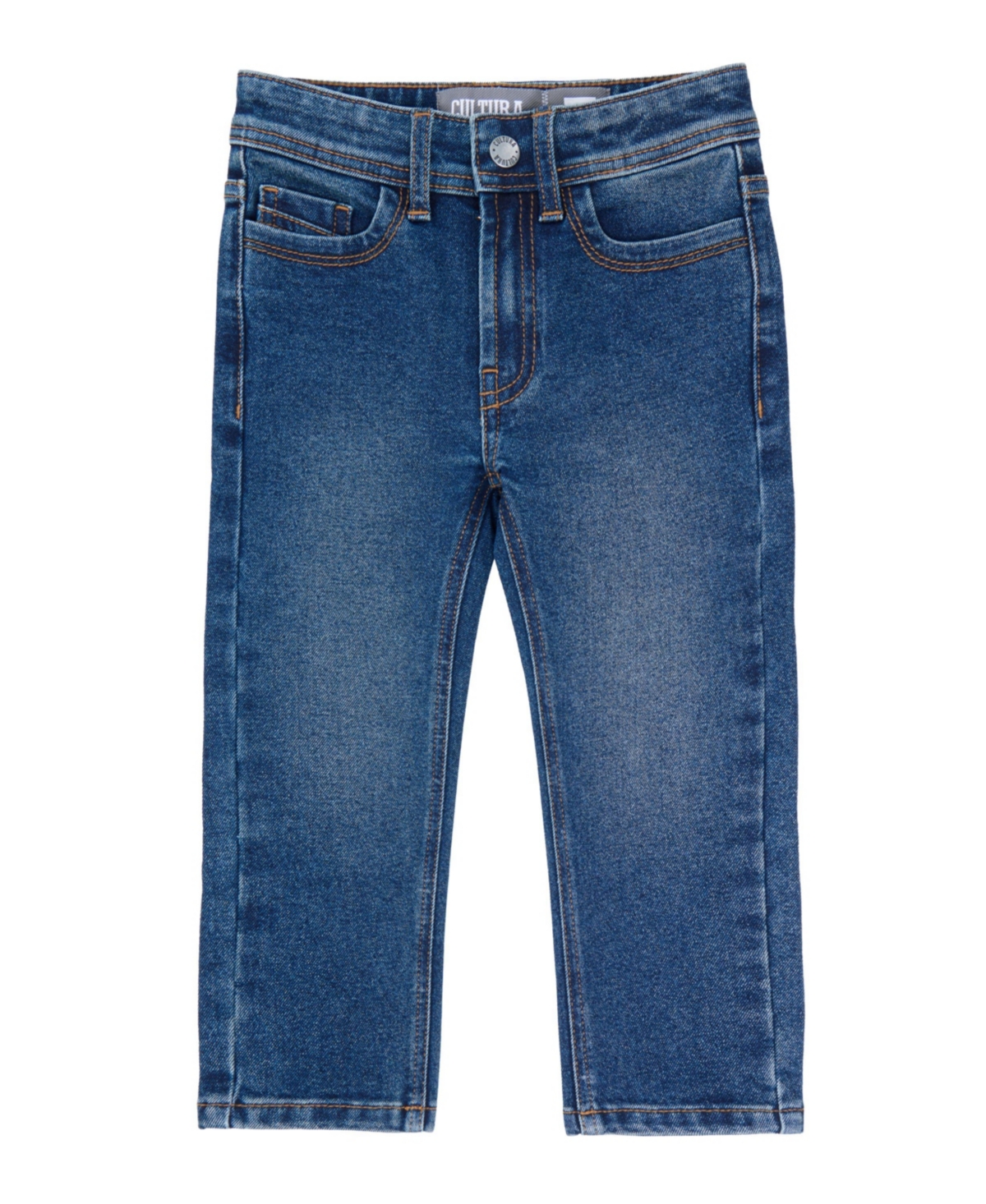 Click here for Little Boys Size 4 - 7 Stretch Jeans - Medium blue prices