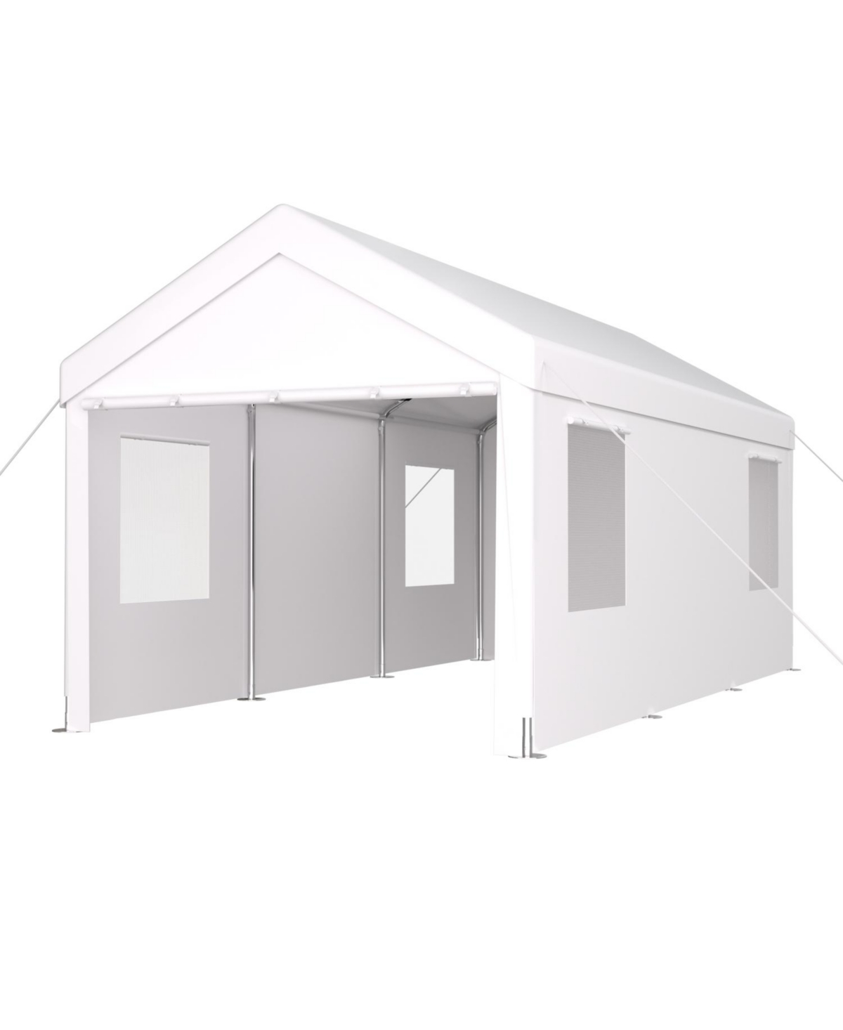Click here for Streamdale 10 x 20 Portable Carport Garage with Ro... prices