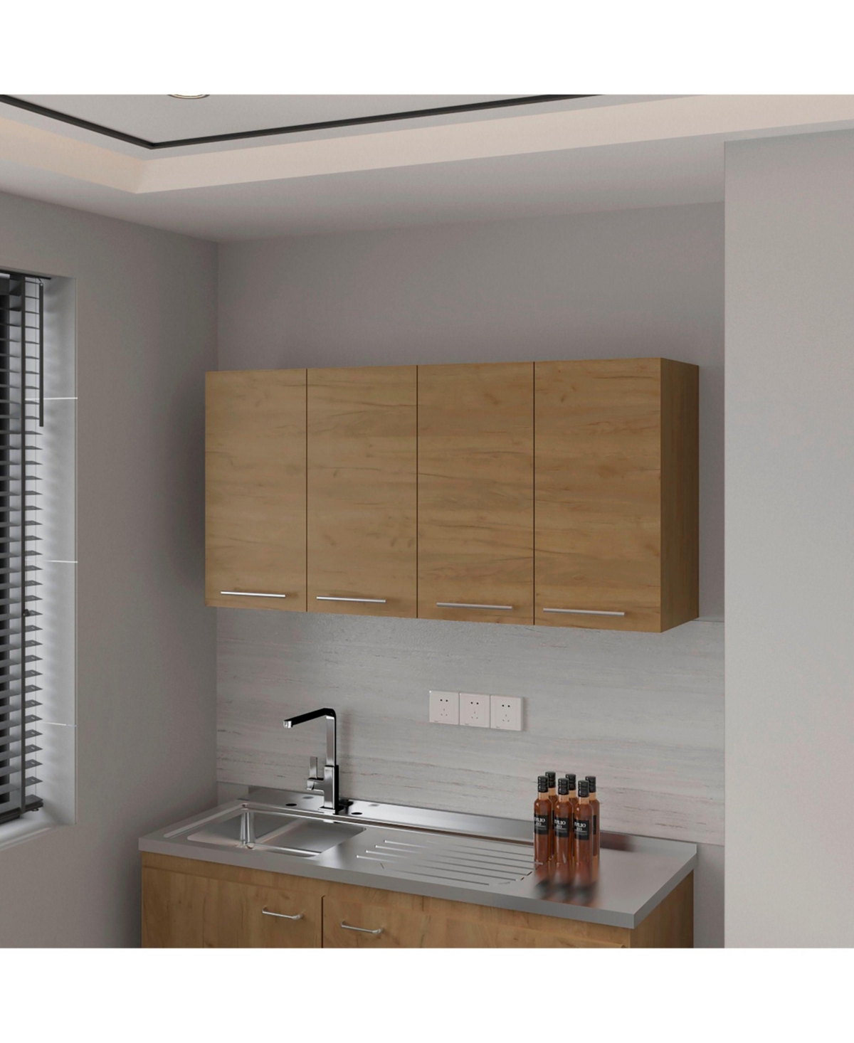 Click here for Fm Furniture Lyman Wall Cabinet kitchen in Melamin... prices