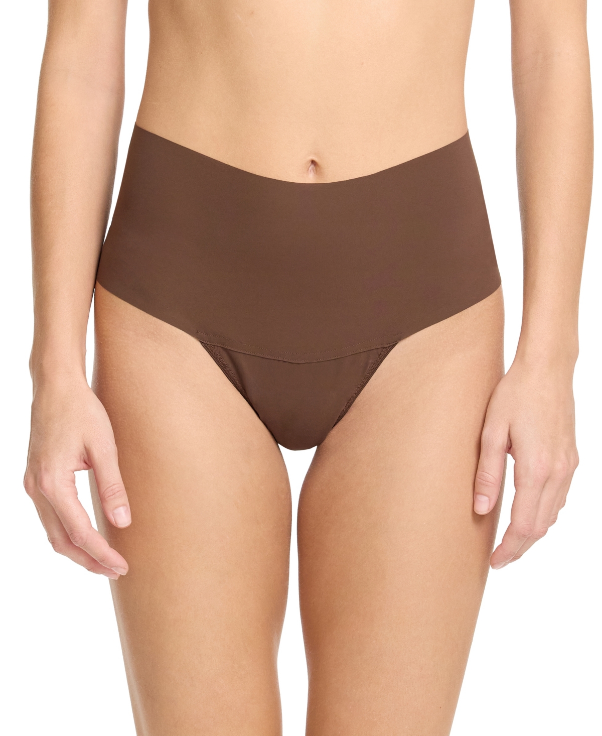 Click here for Hanky Panky Womens BreatheSoft Hi-Rise Thong - Mah... prices
