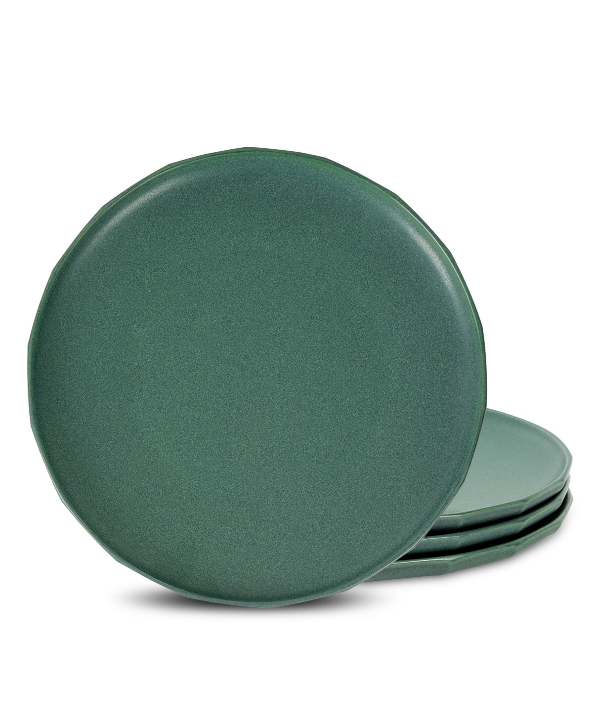 Click here for Stone Lain Rio Dinner Plates  Set of 4 - Green prices