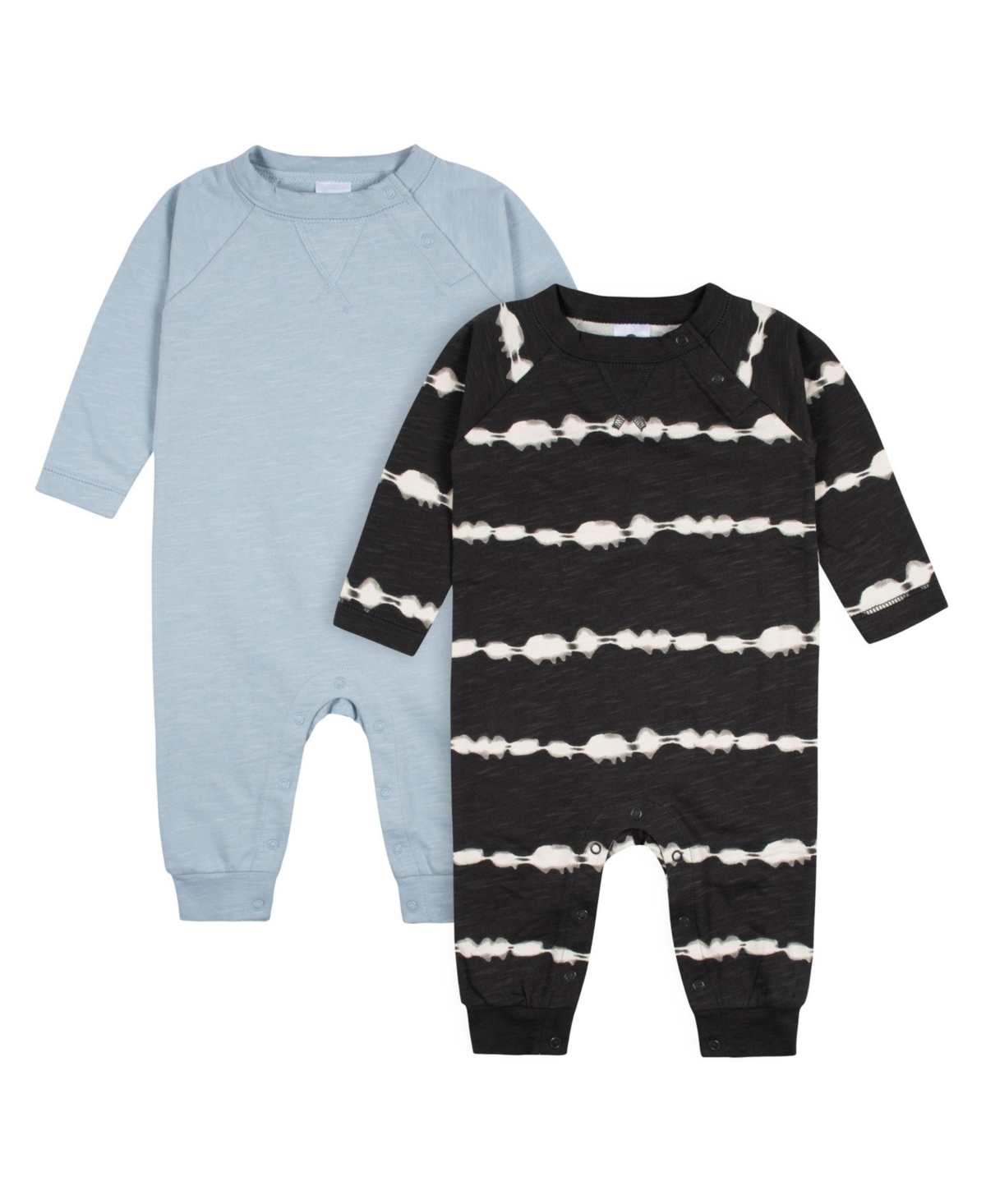 Click here for Gerber Baby Boys 2- Pack Raglan Sleeve Rompers - T... prices