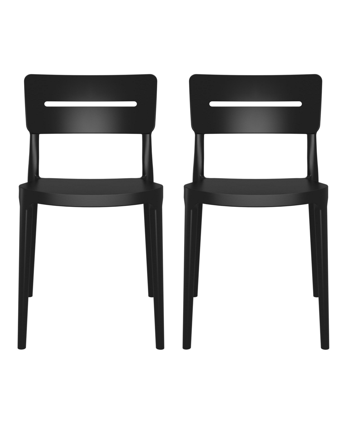 Click here for Outdoor Modern Stackable Plastic Patio Dining Chai... prices