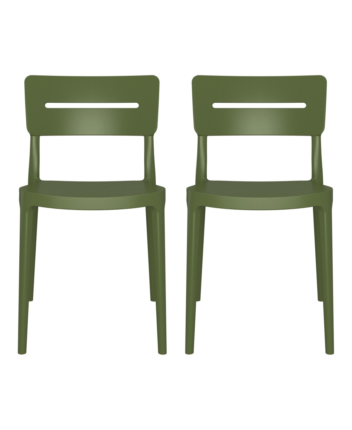 Click here for Outdoor Modern Stackable Plastic Patio Dining Chai... prices