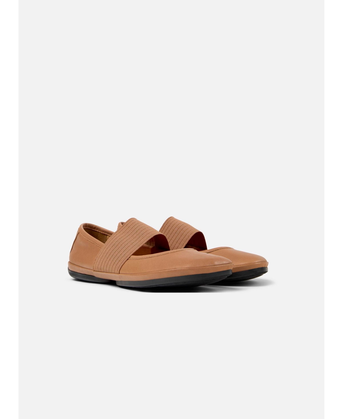 Click here for Camper Right Nina Leather Flats - Nude prices