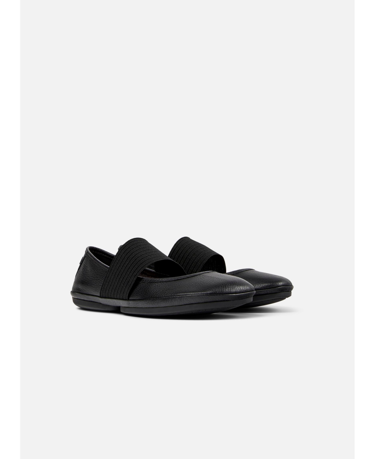 Click here for Camper Right Nina Leather Flats - Black prices