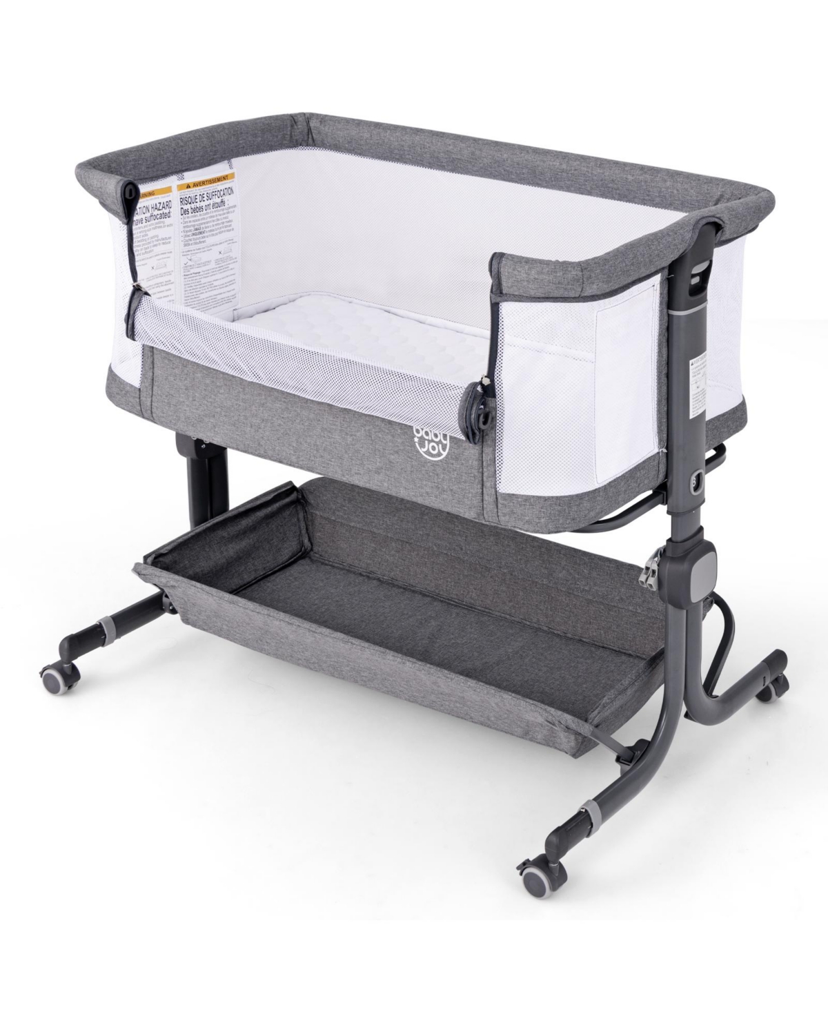 Click here for Baby Bassinet Bedside Sleeper with 6-Level Adjusta... prices