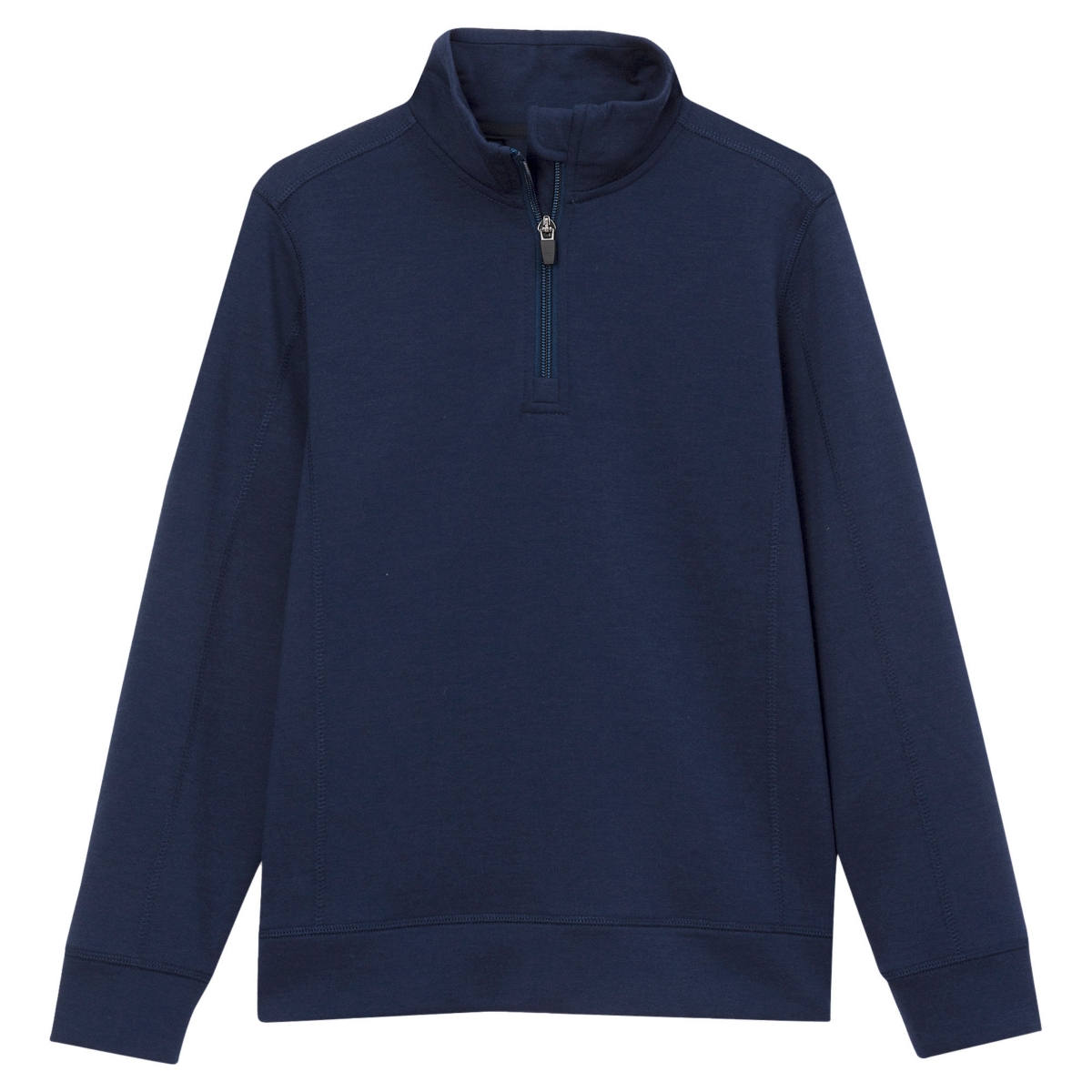 Click here for Lands End Boys Half Zip Pullover - Deep sea navy prices