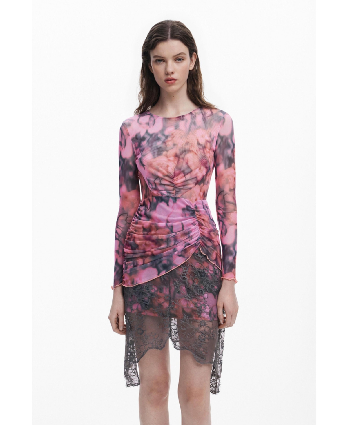 Click here for Desigual Womens Collina Strada asymmetrical dress... prices