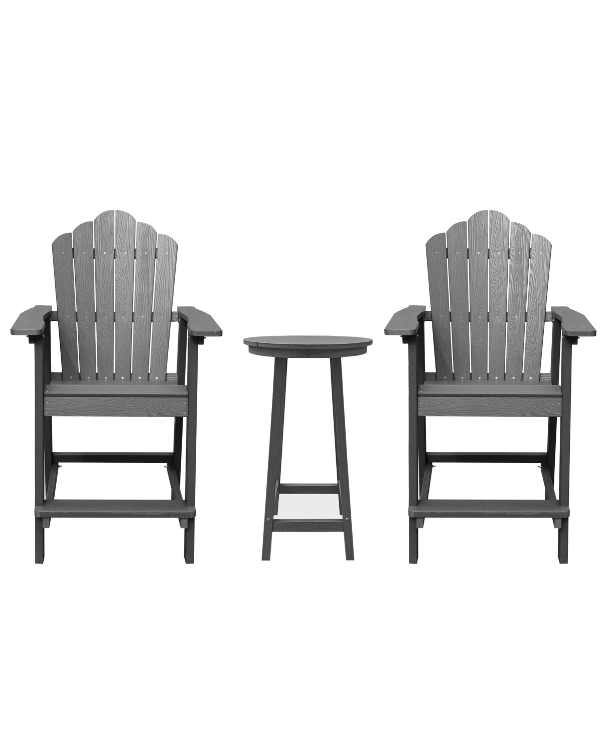 Click here for Tall Adirondack Chair with Bar Table Patio Chairs... prices
