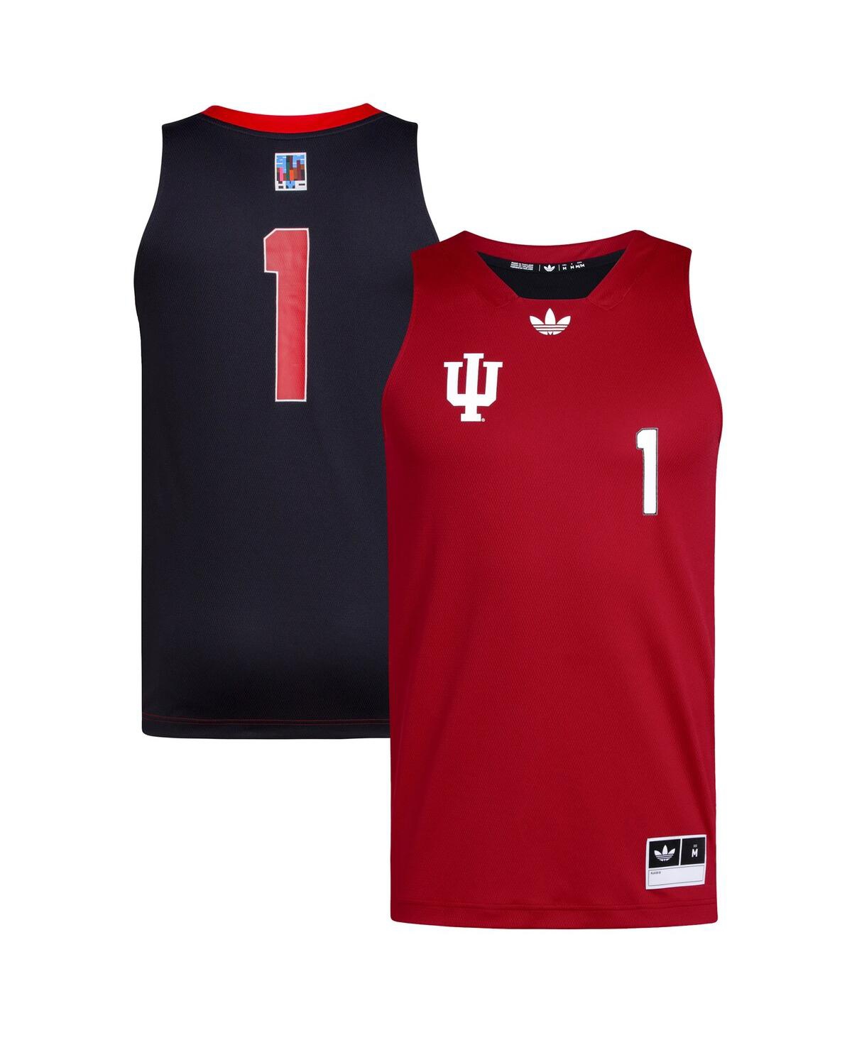 Click here for Adidas Mens 1 Crimson/Black Indiana Hoosiers Black... prices