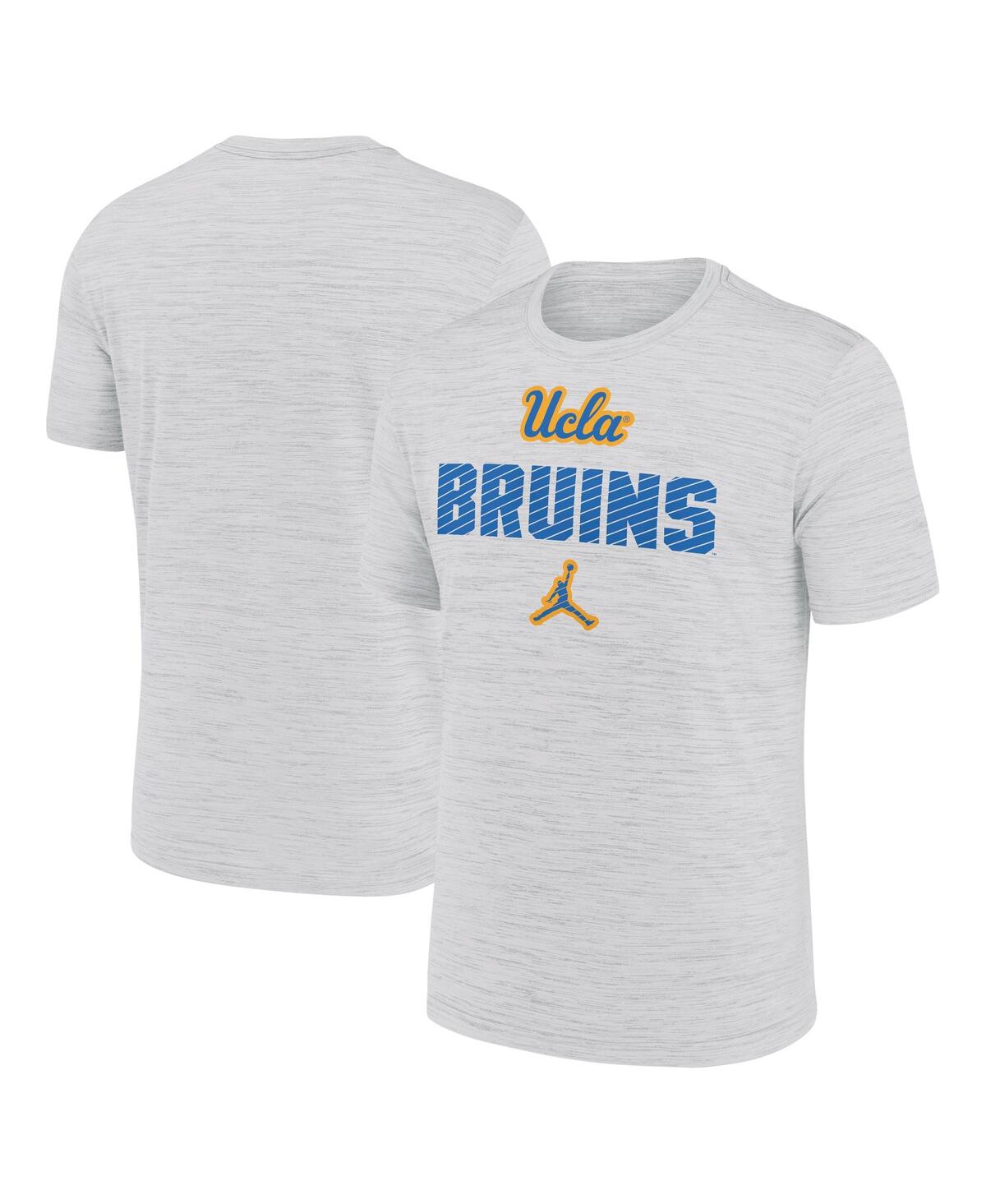 Click here for Jordan Mens White Ucla Bruins Campus Slant Velocit... prices