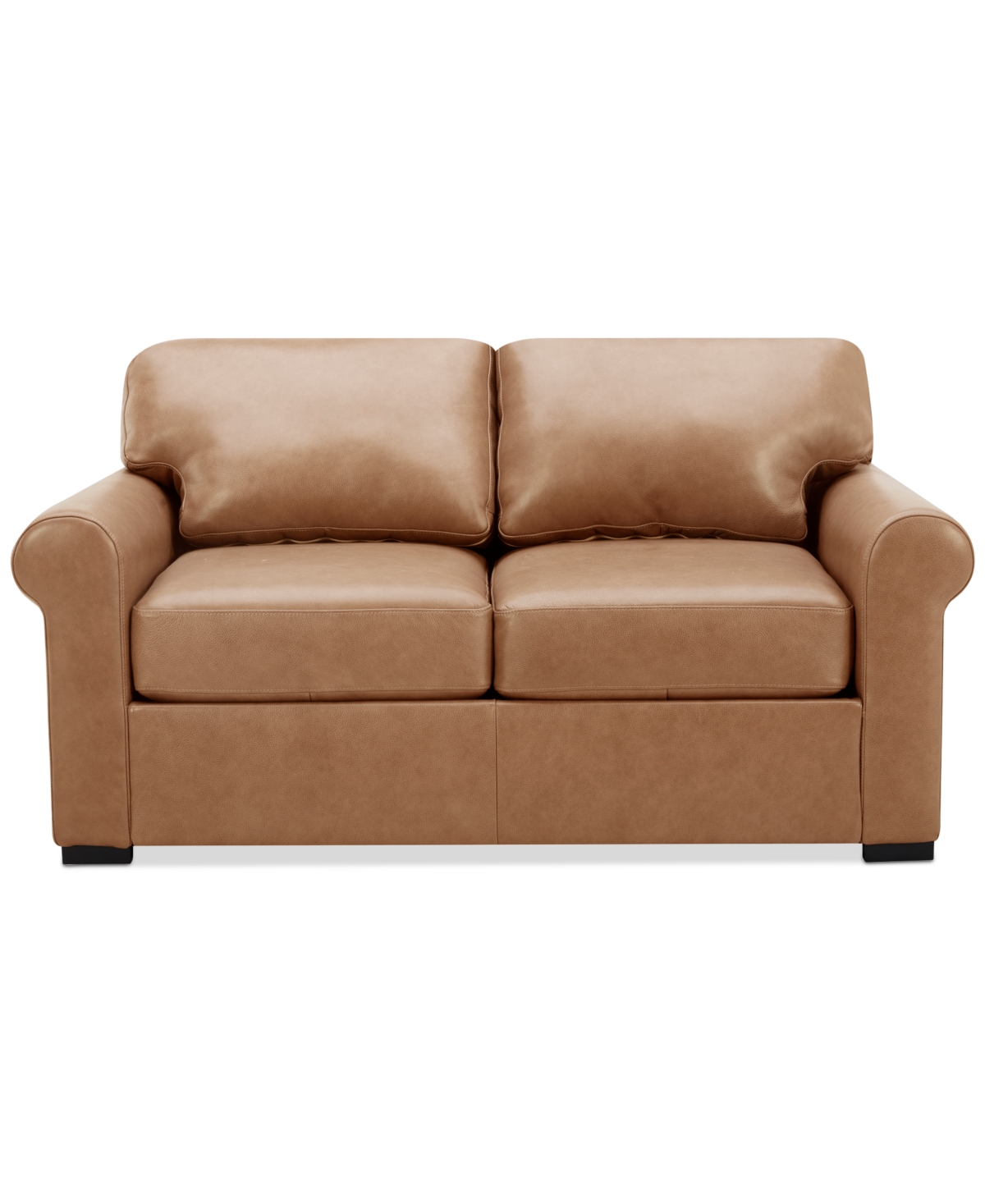Click here for Radley Roll Arm 61 Leather Loveseat  Exclusively a... prices