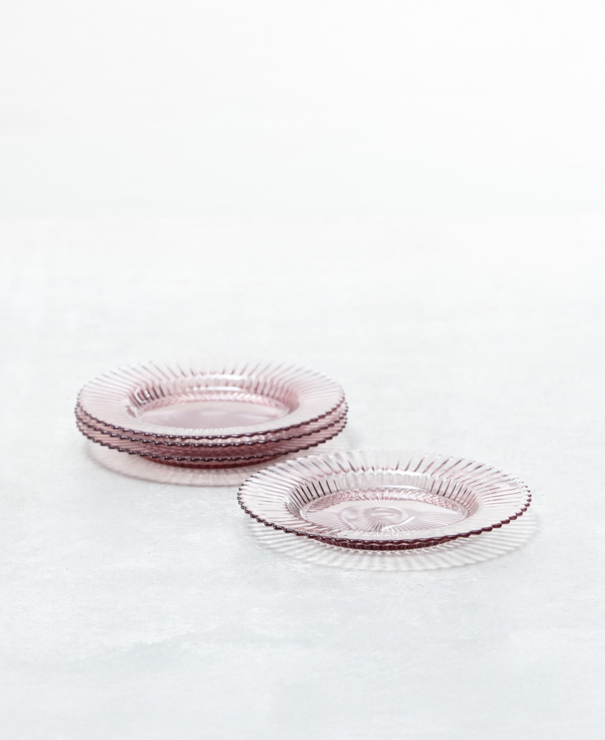 Click here for Fortessa Archie Salad Plates  Set of 4 - Pink prices
