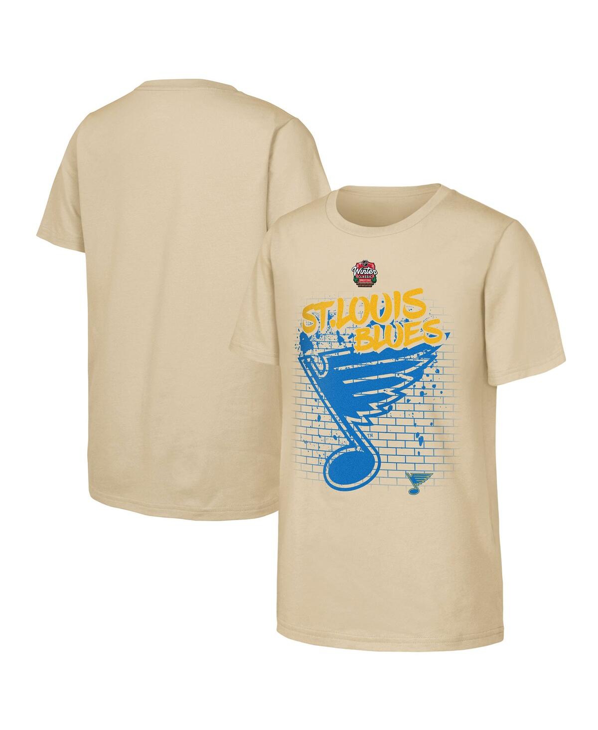 Click here for Outerstuff Big Boys and Girls Tan St. Louis Blues... prices