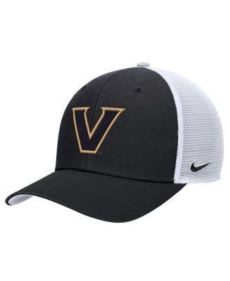 Nike Men's Black Vanderbilt Commodores Rise Adjustable Trucker Hat - Macy's
