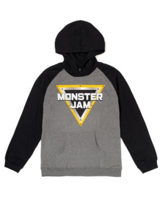 Monster Jam Boys Fleece Pullover Hoodie - Macy's