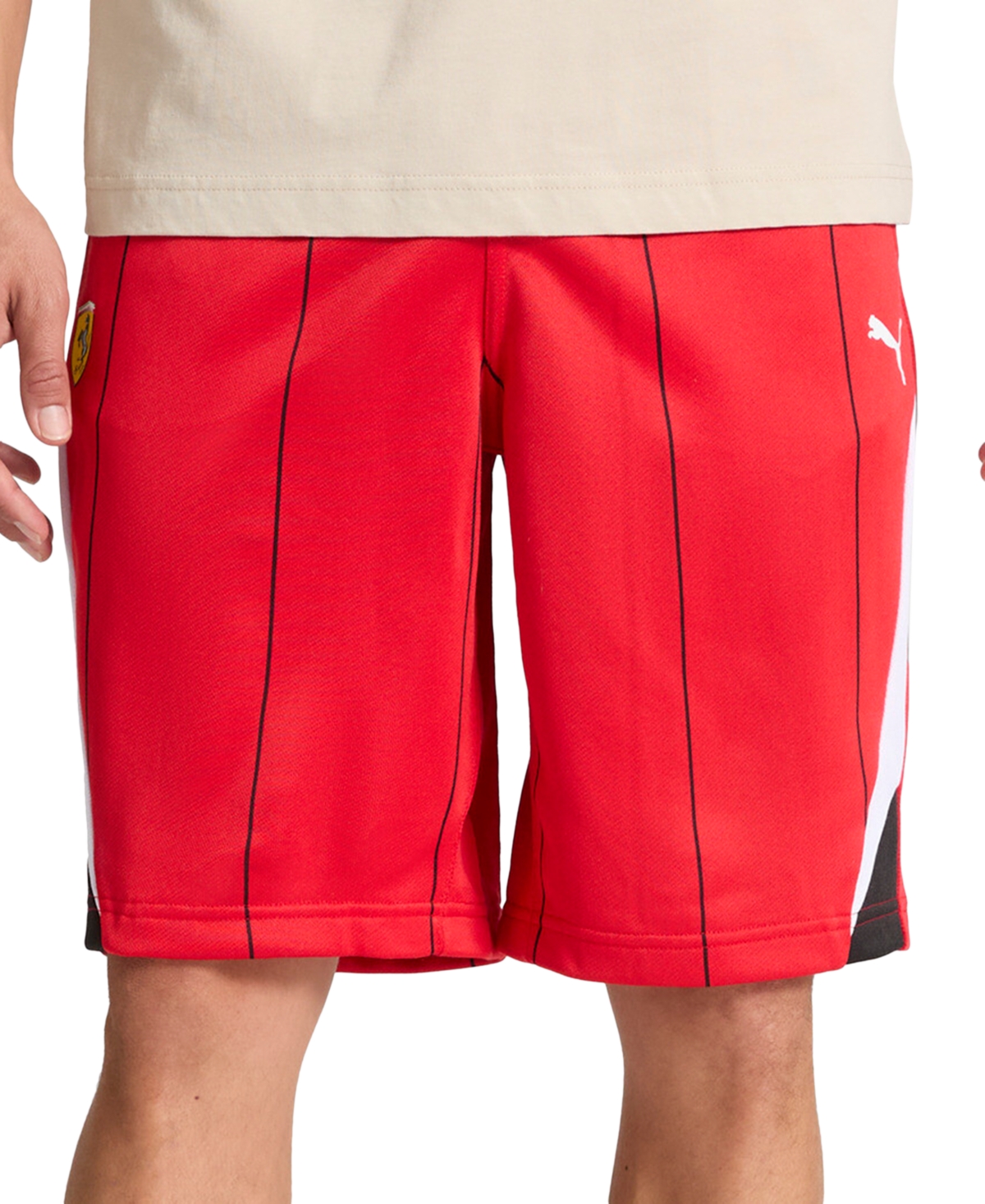 Click here for Puma Mens Ferrari Race Shorts - Red prices