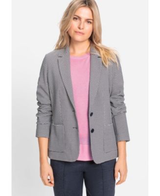 Olsen Women's Polka Dot Blazer - Macy's