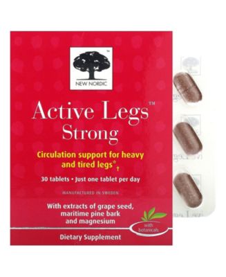 New Nordic Active Legs Strong - 30 Tablets - Macy's
