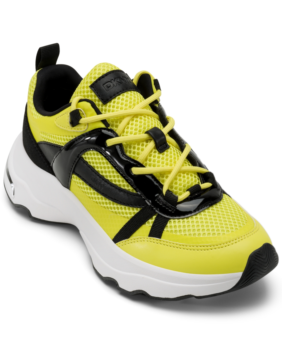 Click here for Dkny Womens Juna Sneakers - Yellow/Black prices