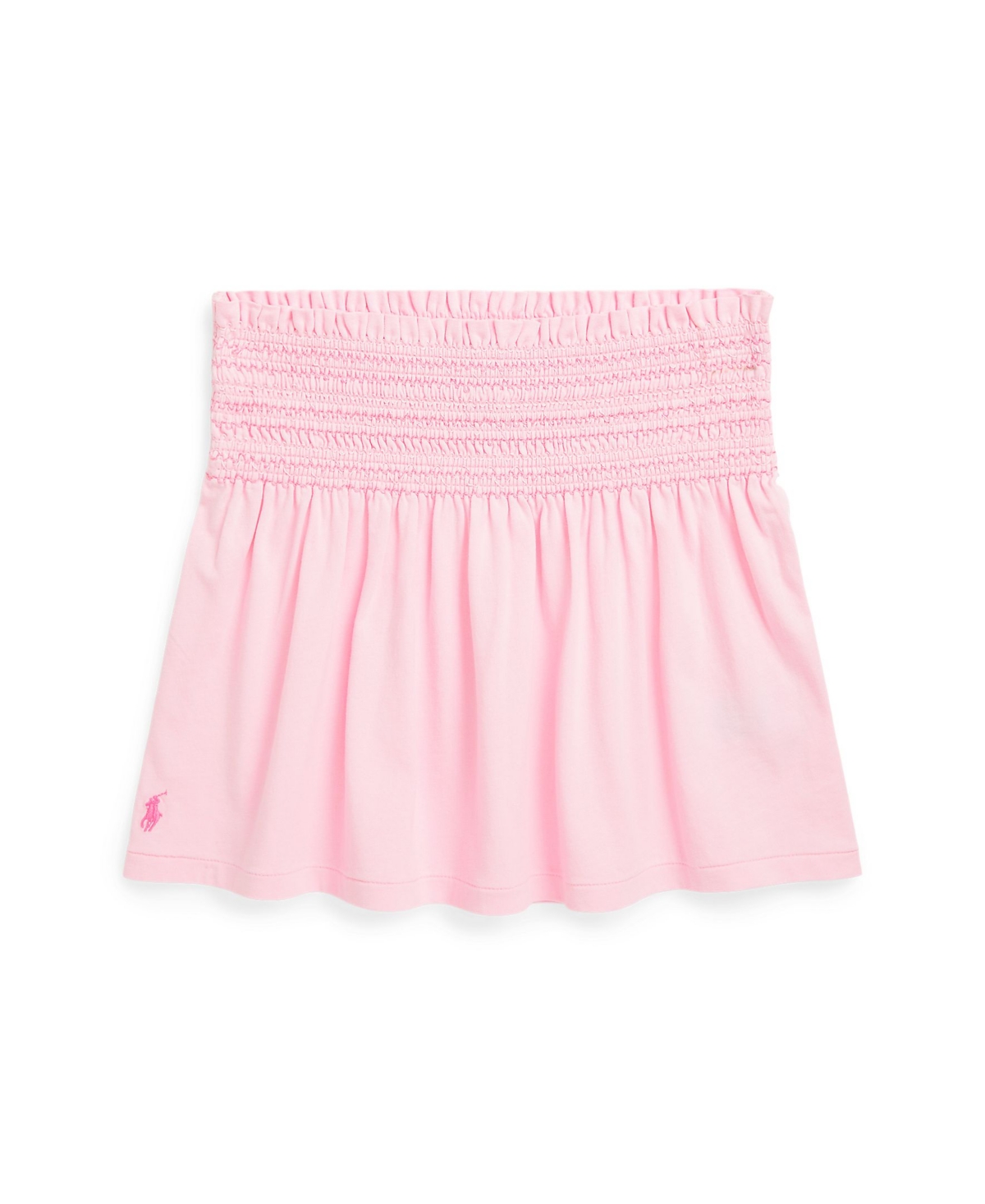 Click here for Polo Ralph Lauren Big Girls Smocked Jersey Skirt -... prices