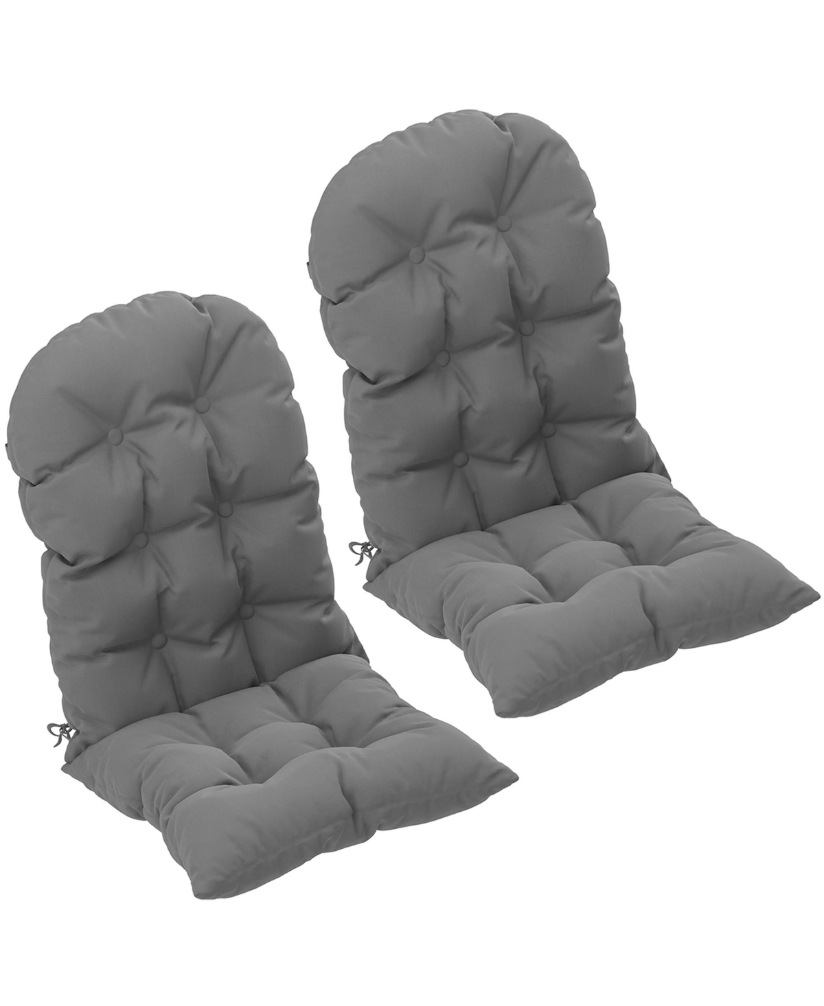 Click here for Outsunny 2 Pcs Adirondack Cushions  Tufted High Ba... prices
