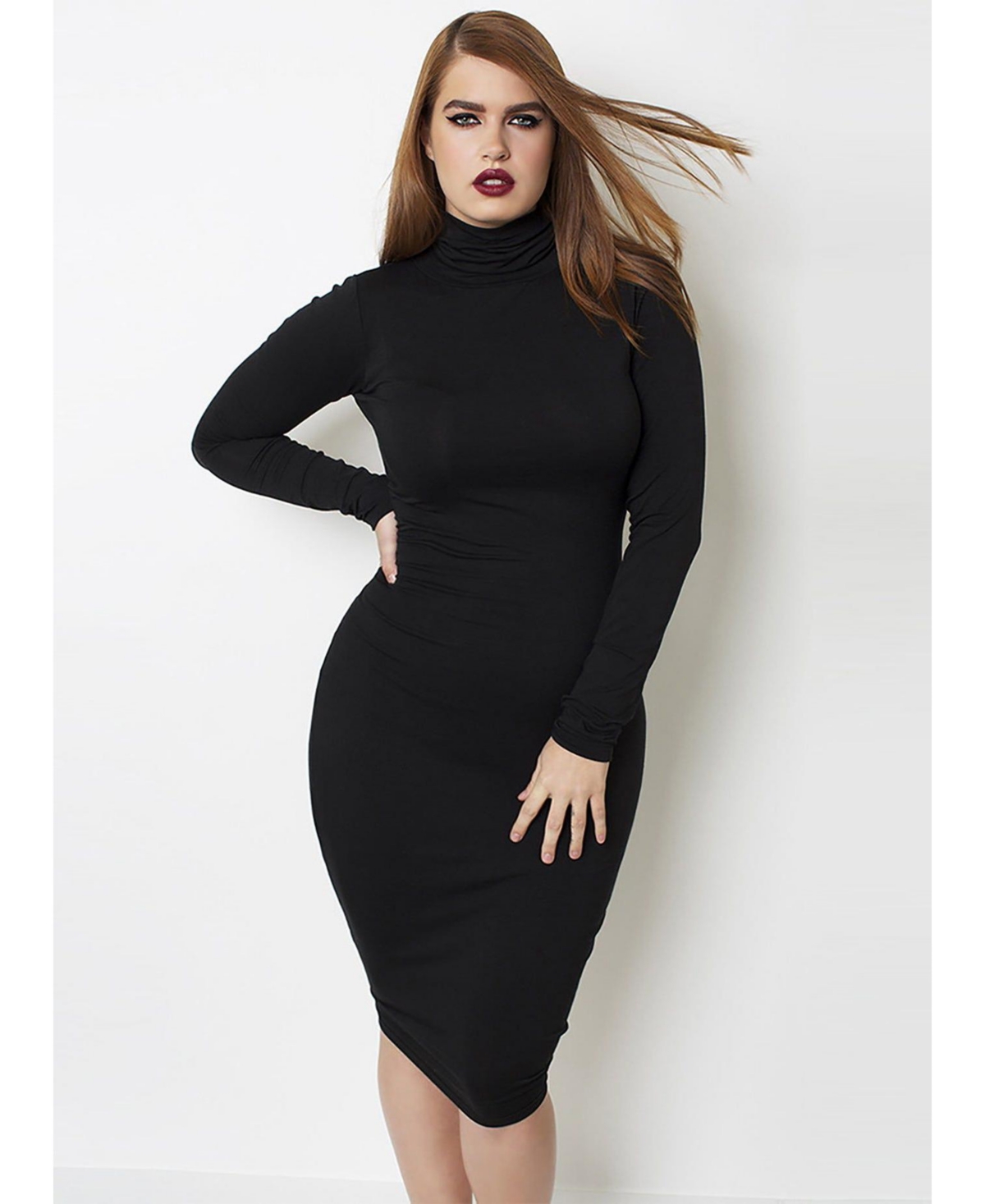 Click here for Rebdolls Womens Dont Make Me Wait Cotton Turtlenec... prices