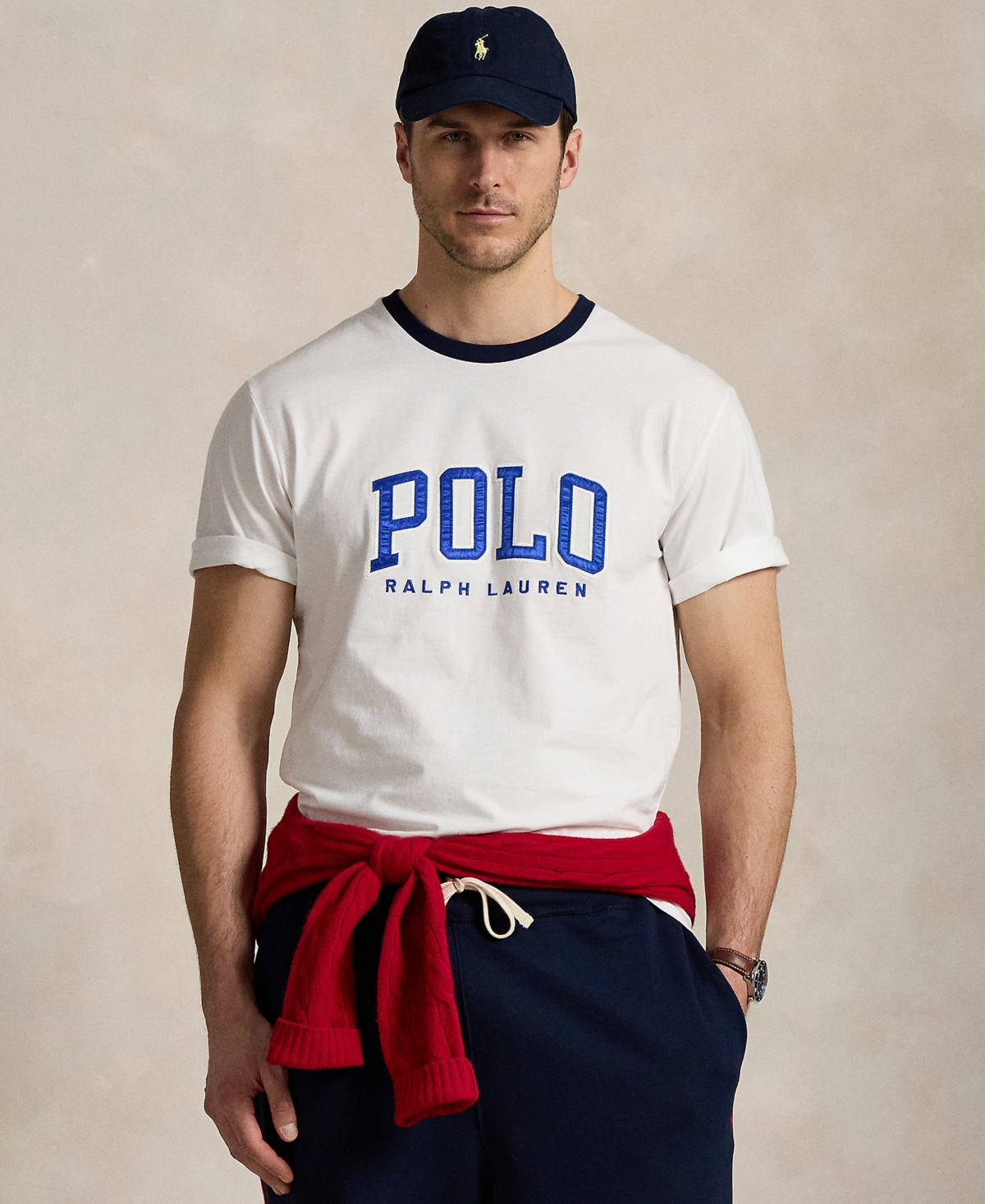 Click here for Polo Ralph Lauren Mens Big & Tall Logo Jersey T-Sh... prices