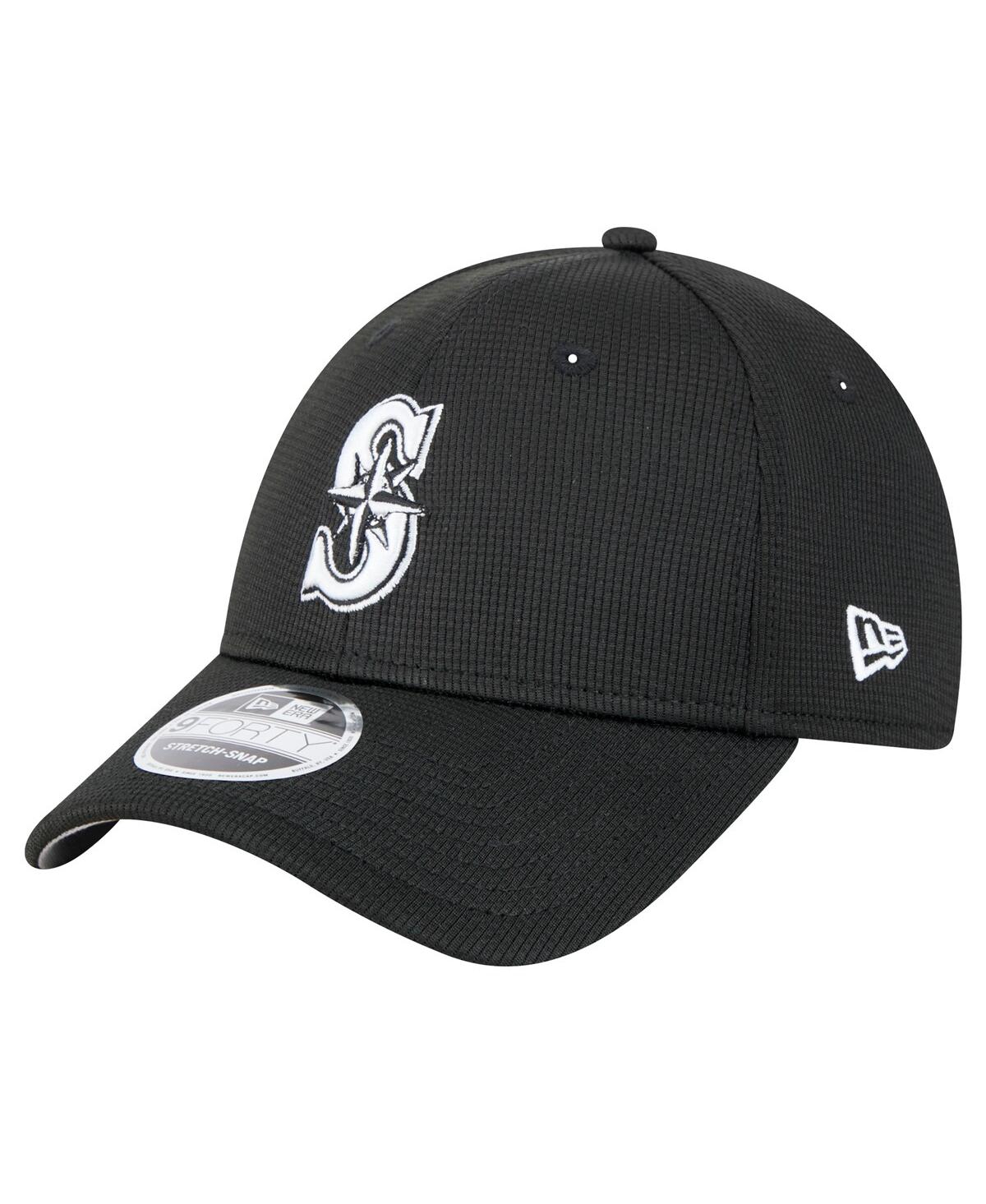 Click here for New Era Mens Black Seattle Mariners Pivot 9FORTY A... prices