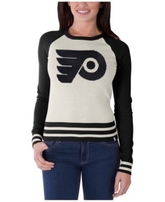'47 Brand Women's Philadelphia Flyers Passblock Sweater - Macy's