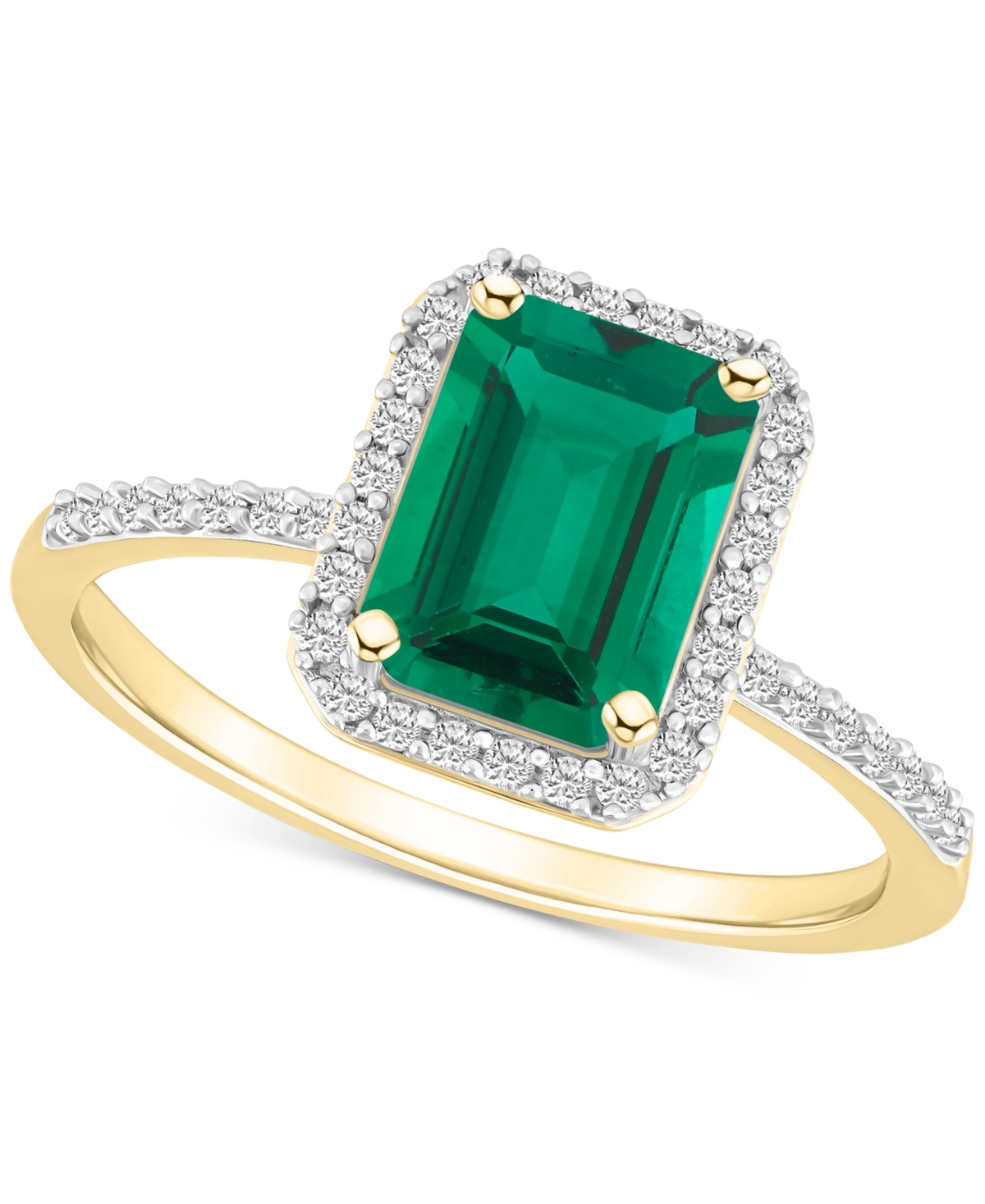 Click here for Blue Topaz (2 ct. t.w.) & Lab Created White Sapphi... prices
