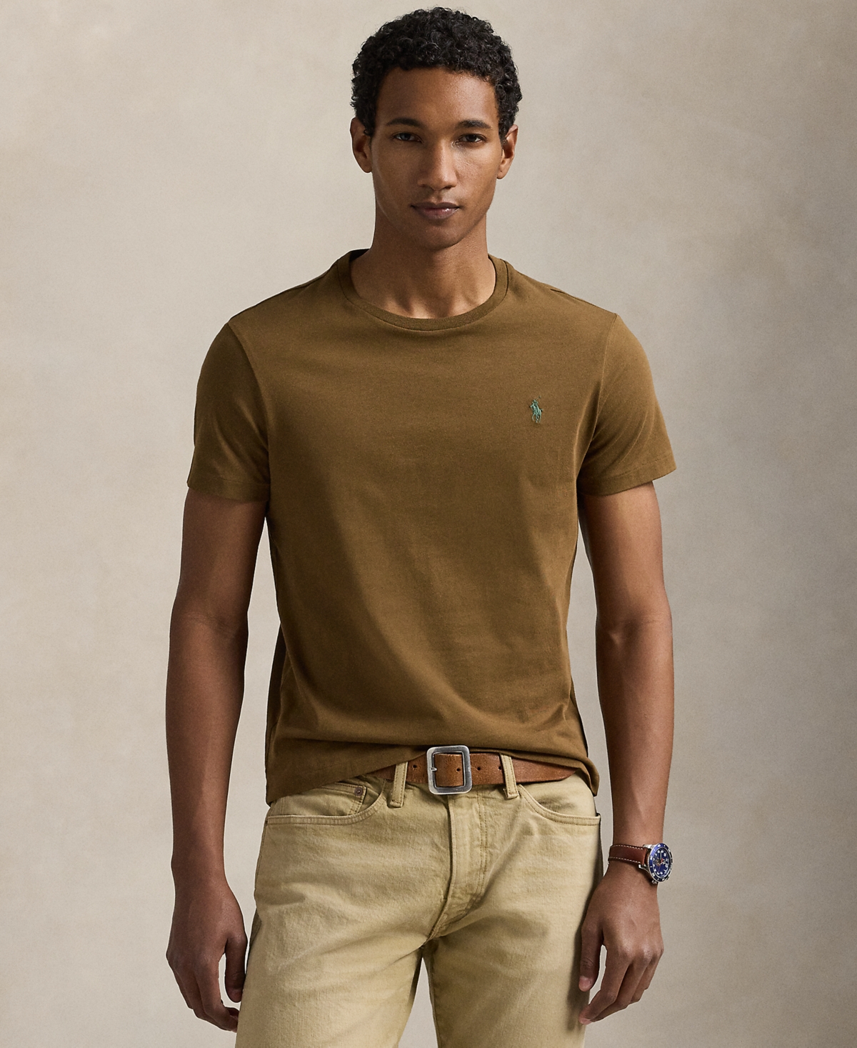 Click here for Polo Ralph Lauren Mens Classic Fit Crew Neck T-Shi... prices