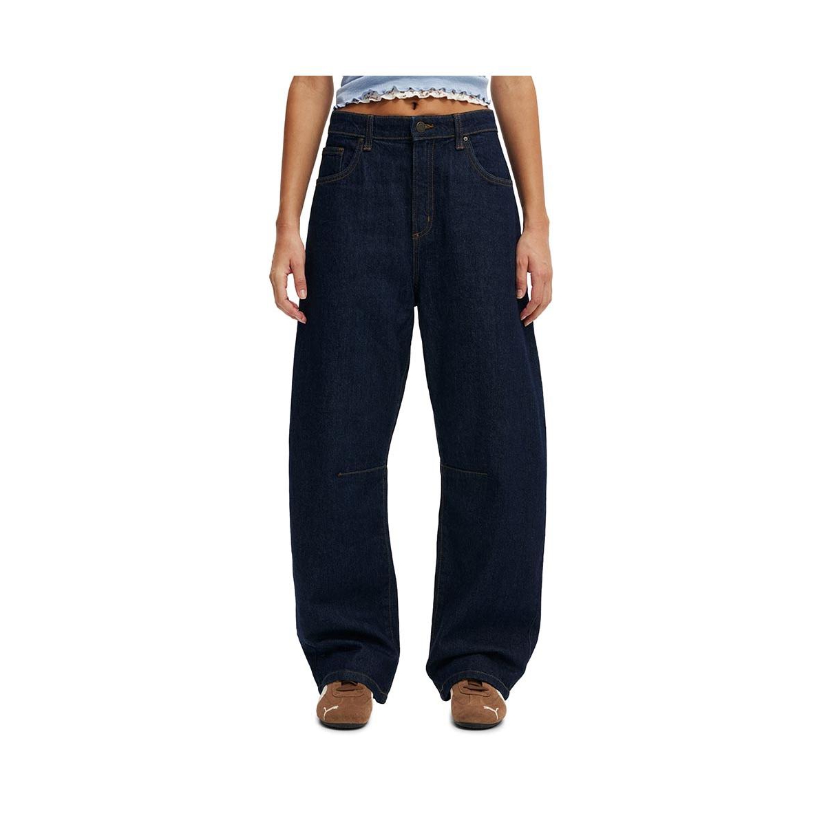 Click here for Cotton On Womens Barrel Jean - Indigo prices