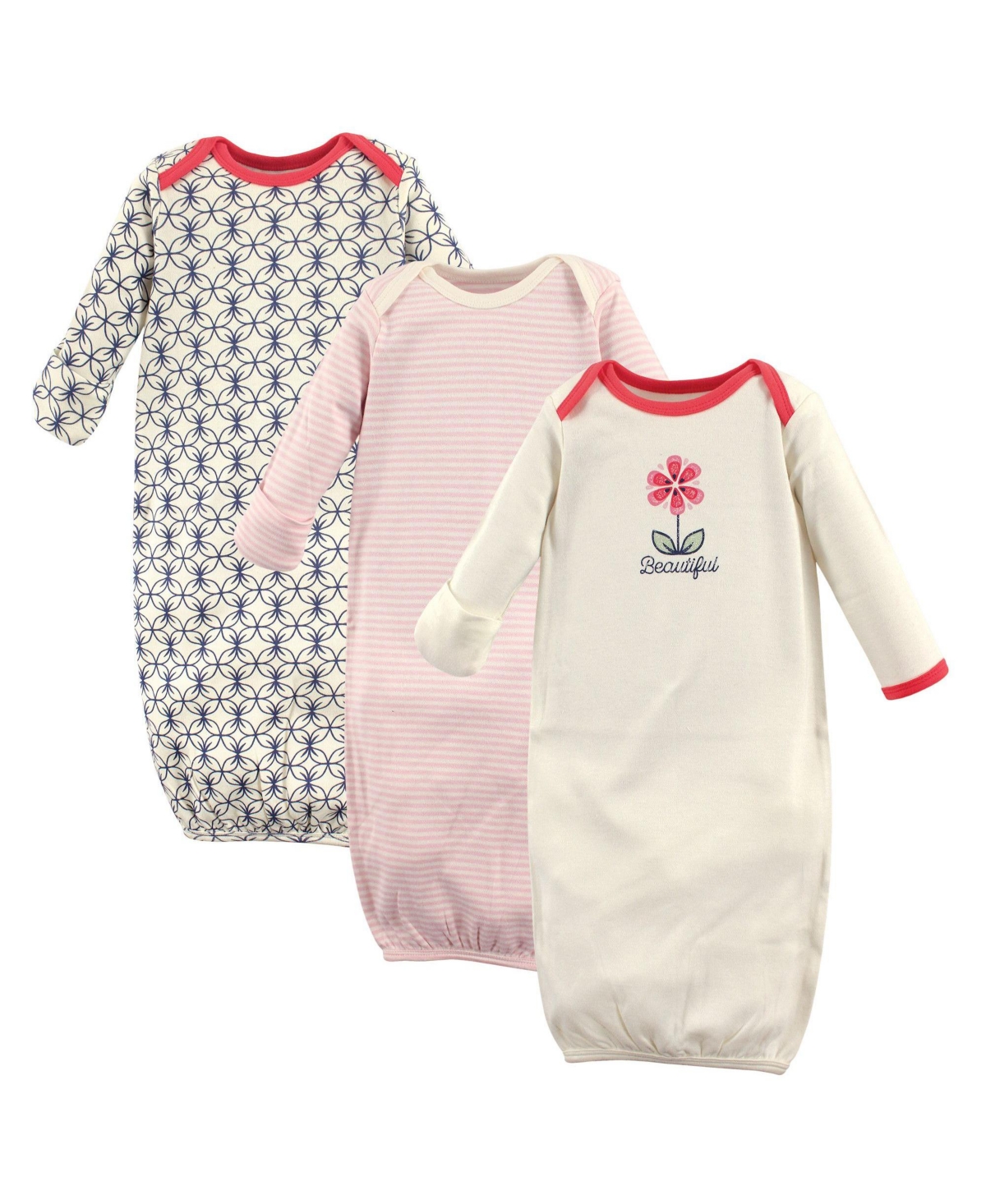 Click here for Touched by Nature Baby Girls Natural Cotton Gowns... prices