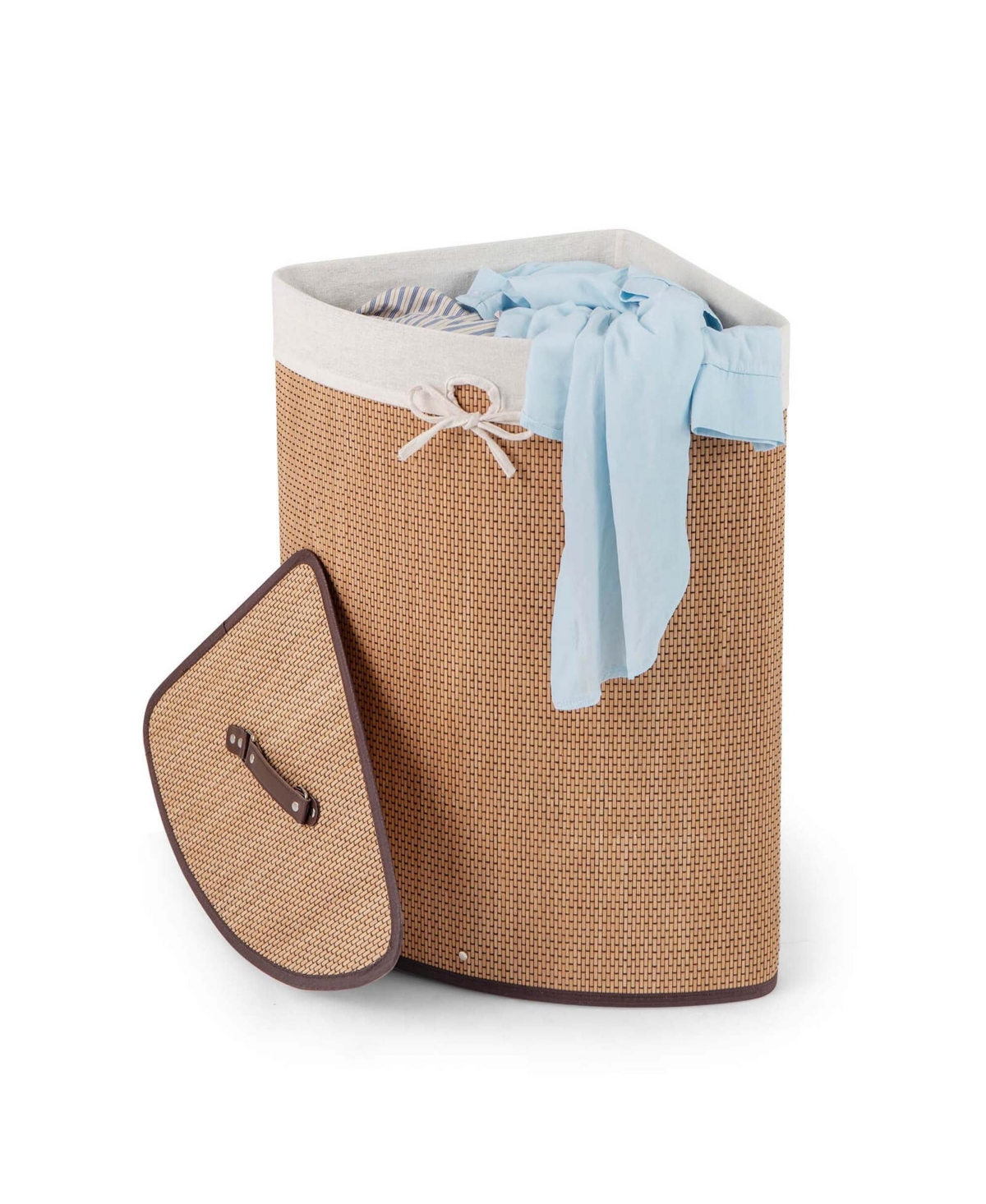 Click here for Bamboo Laundry Hamper Basket with Lid and Removabl... prices