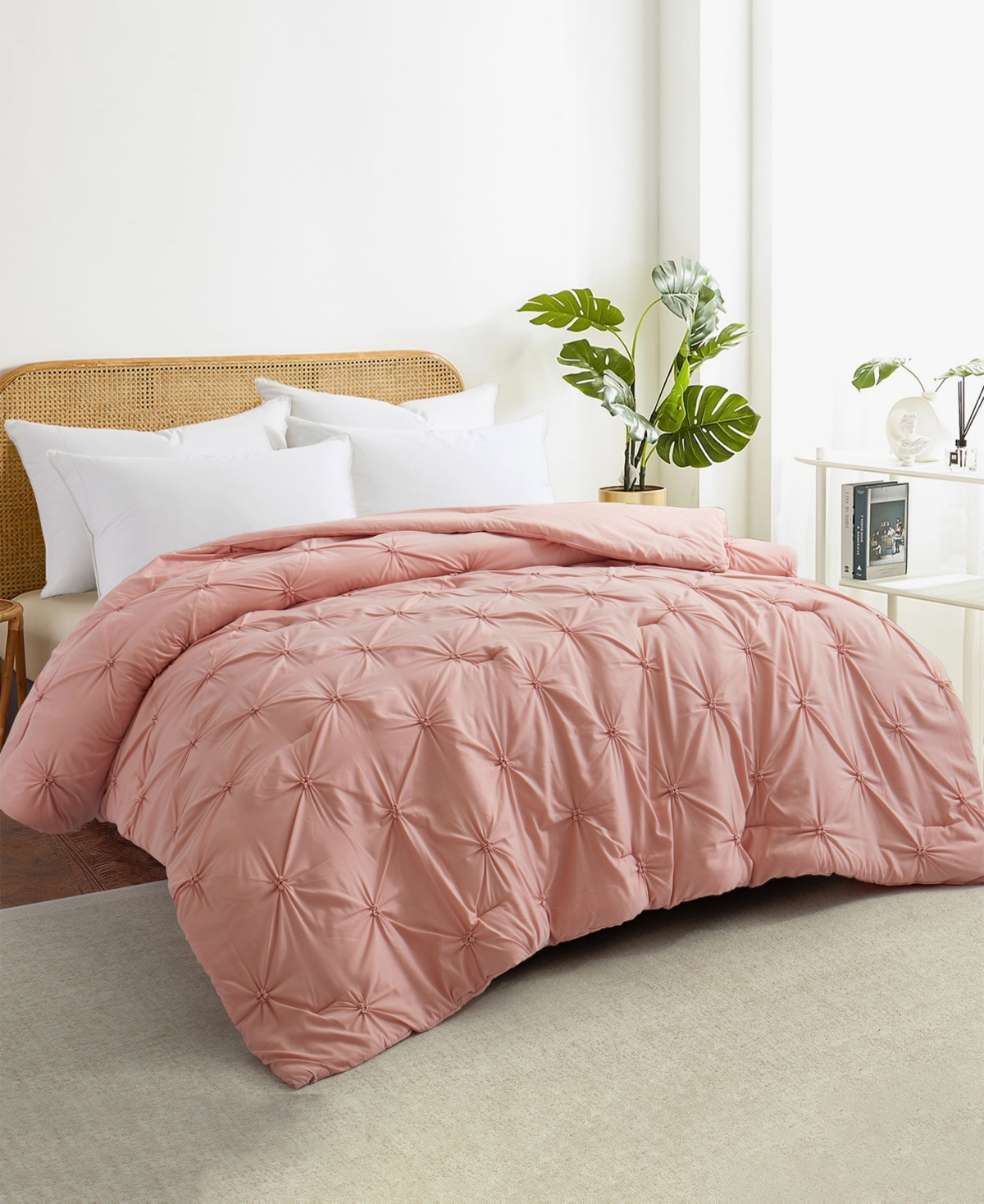 Click here for Unikome All Season Pintuck Down Alternative Comfor... prices