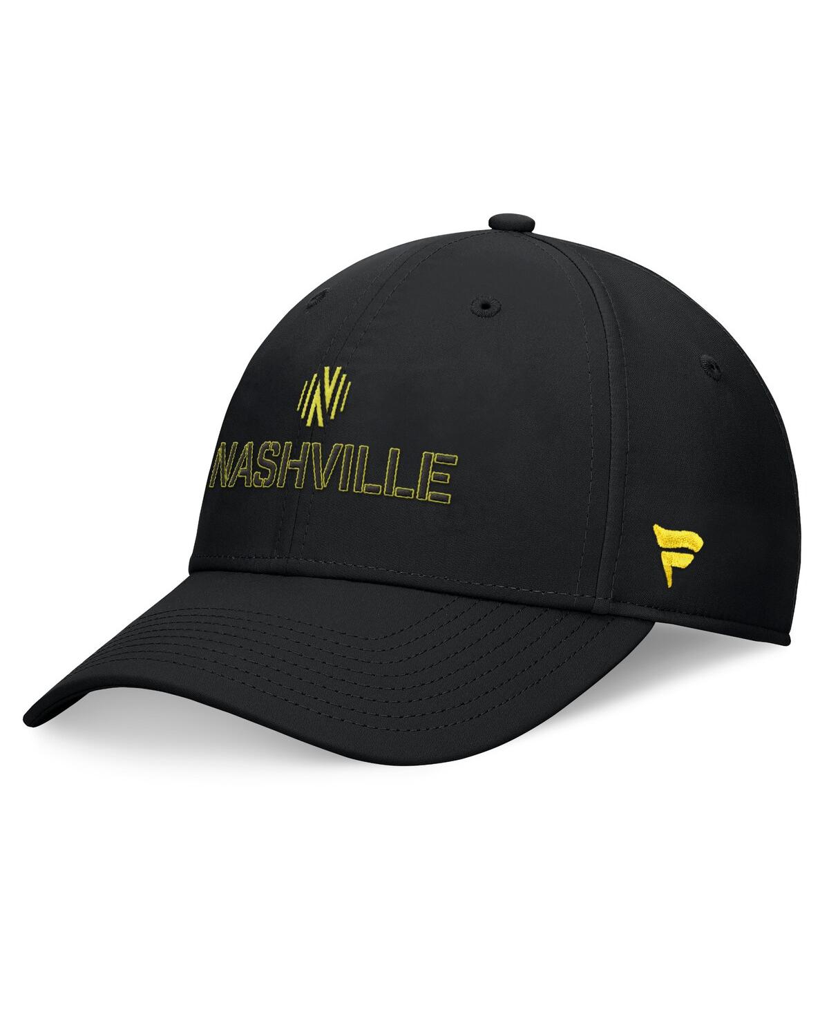 Click here for Fanatics Mens Black Nashville Sc Stealth Flex Hat... prices