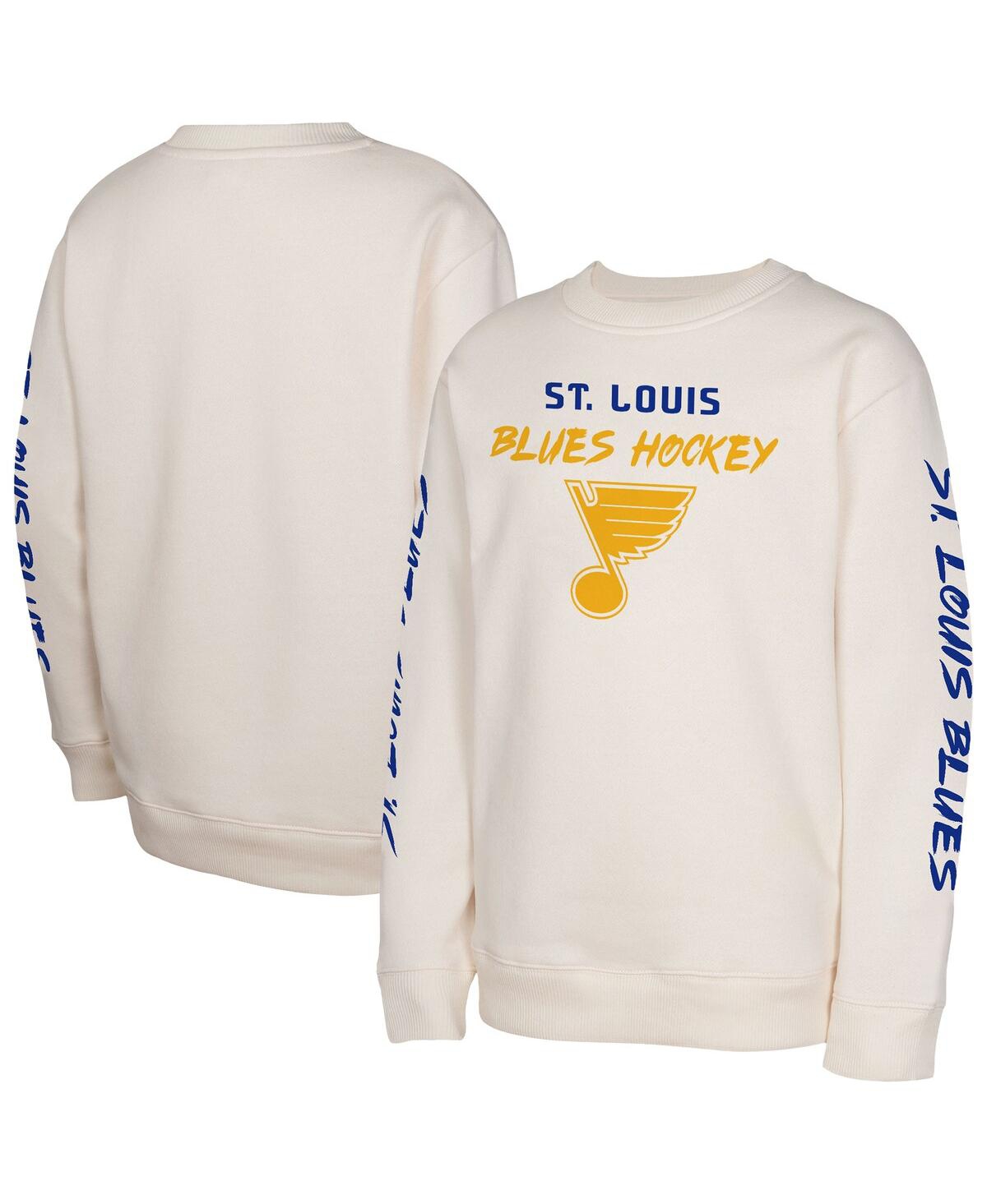 Click here for Outerstuff Big Boys and Girls Cream St. Louis Blue... prices