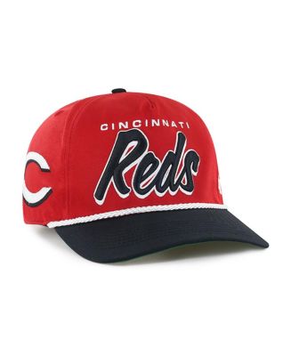 '47 Brand Men's Red Cincinnati Reds Drop Shadow Rope Hitch Adjustable Hat - Macy's