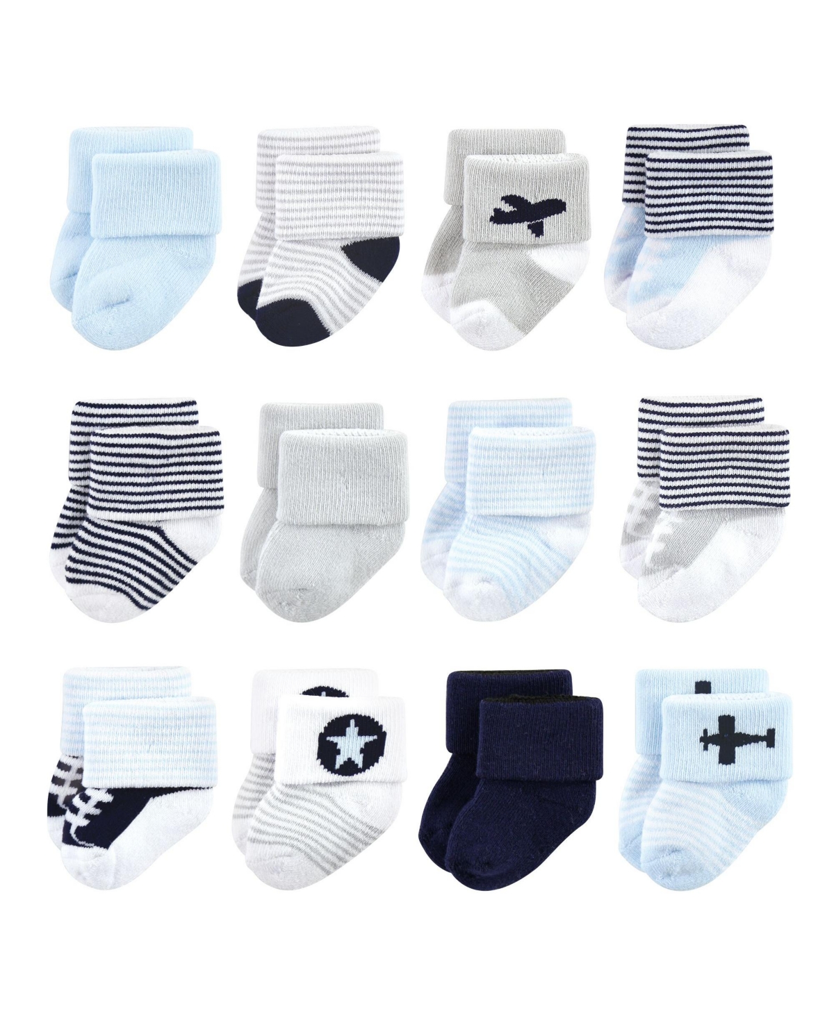 Click here for Luvable Friends Baby Boys Plush Cotton Terry Sock... prices