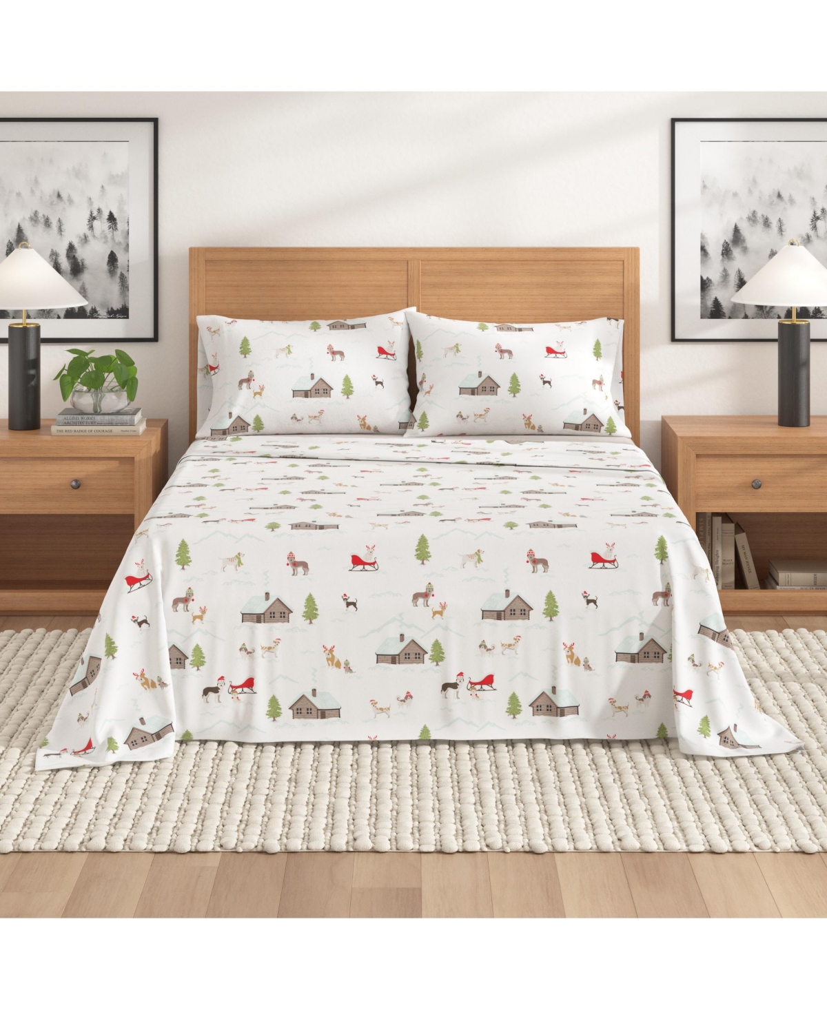 Click here for Linery & Co. Ultra-Soft Turkish Cotton Flannel Hol... prices