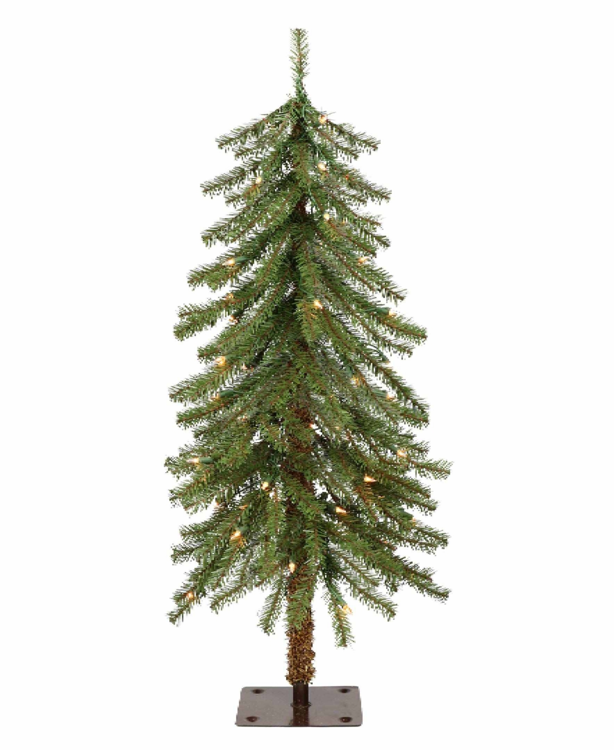 Click here for Puleo Pre-Lit Alpine Artificial Christmas Tree wit... prices